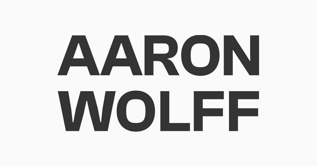 Aaron Wolff