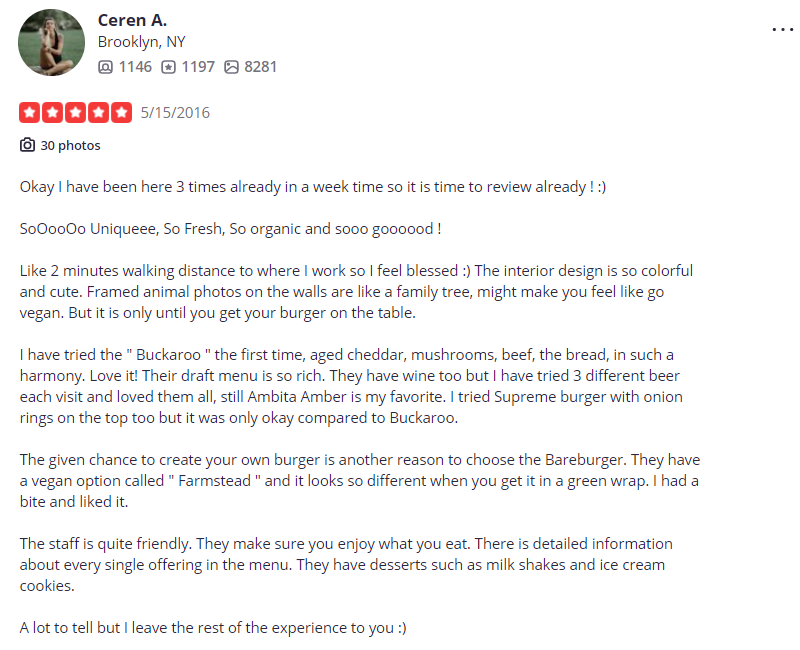 What Makes A Good Review 5 Positive Restaurant Review Examples
