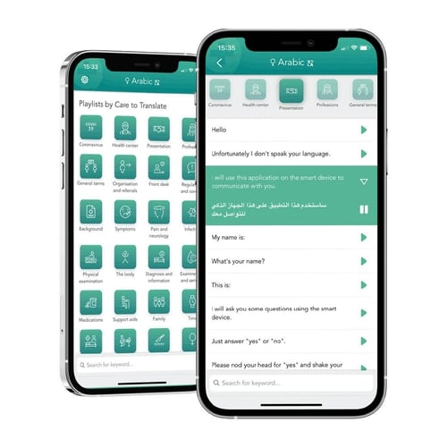 Medical translation app for patients & healthcare staff | Care to Translate