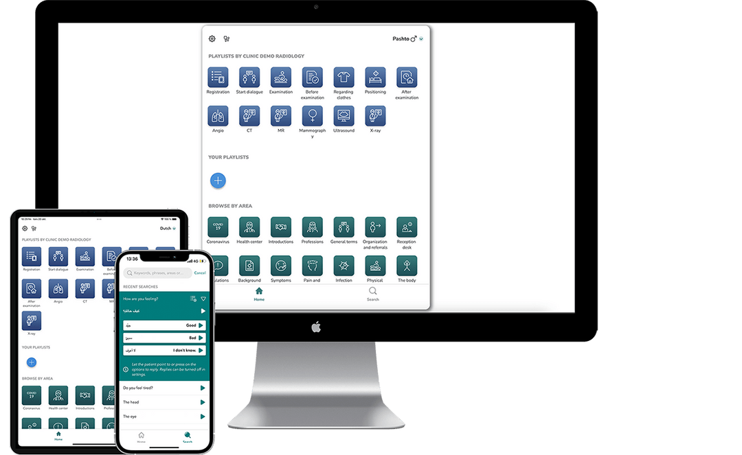 Medical translator tool for clinics and hospitals | Care to Translate
