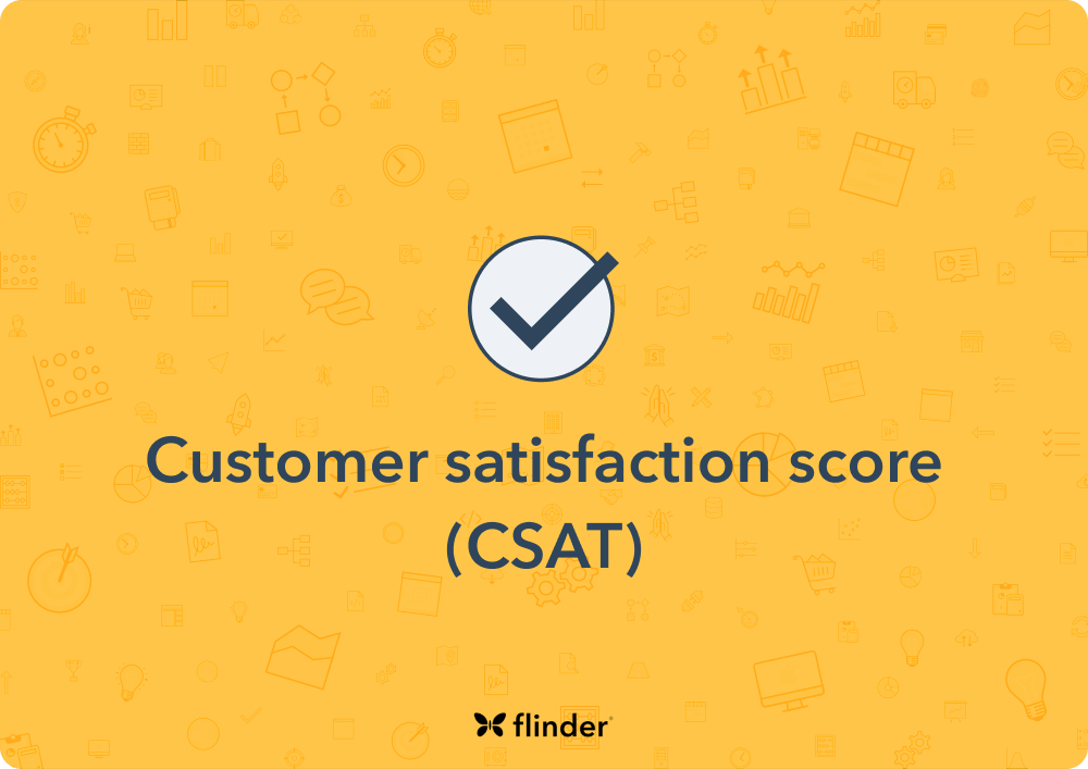 Customer satisfaction score (CSAT) | flinder - Smart finance functions®
