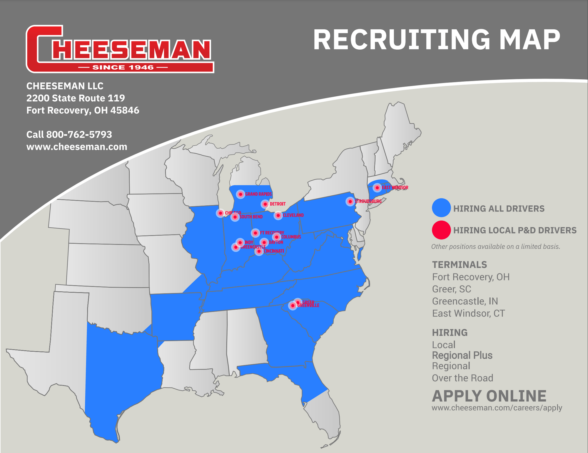 Careers | Cheeseman Transport