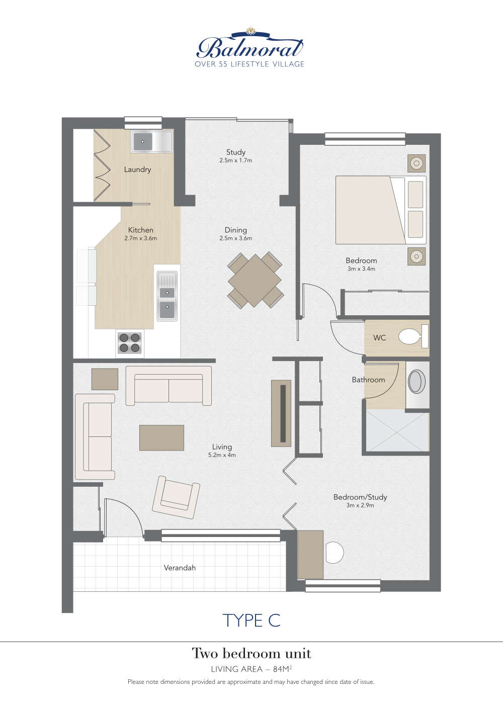 Retirement Villa Unit Floor Plans | Balmoral Retirement Village