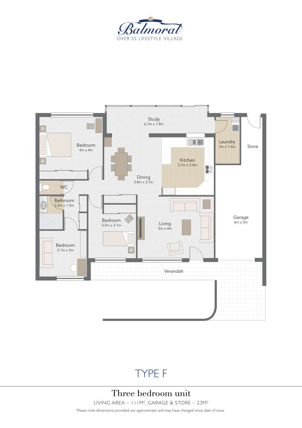 Retirement Villa Unit Floor Plans | Balmoral Retirement Village