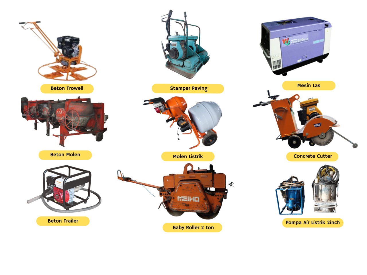 Alat Konstruksi Kecil