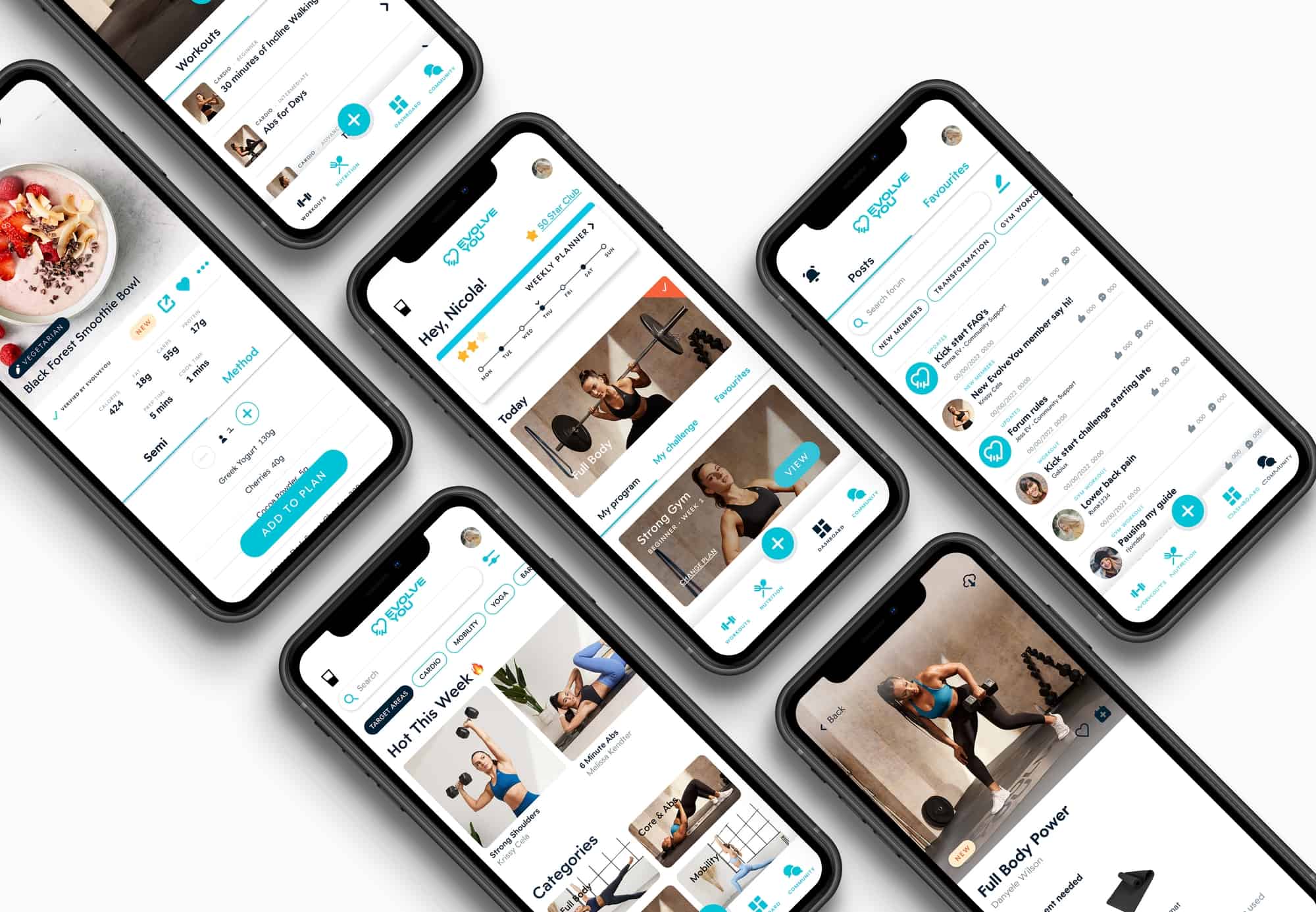 EvolveYou: Home & Gym Workouts for Women