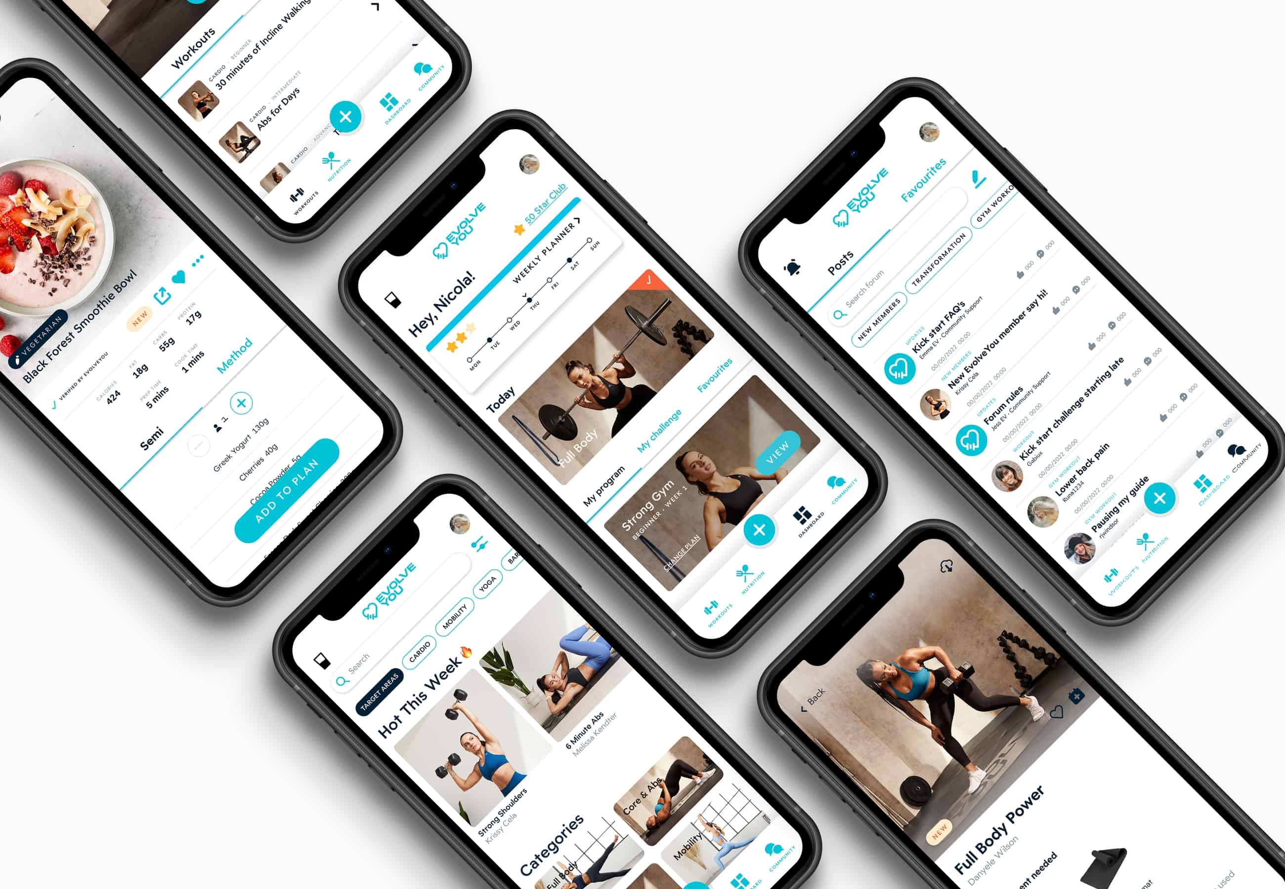 EvolveYou: Home & Gym Workouts for Women