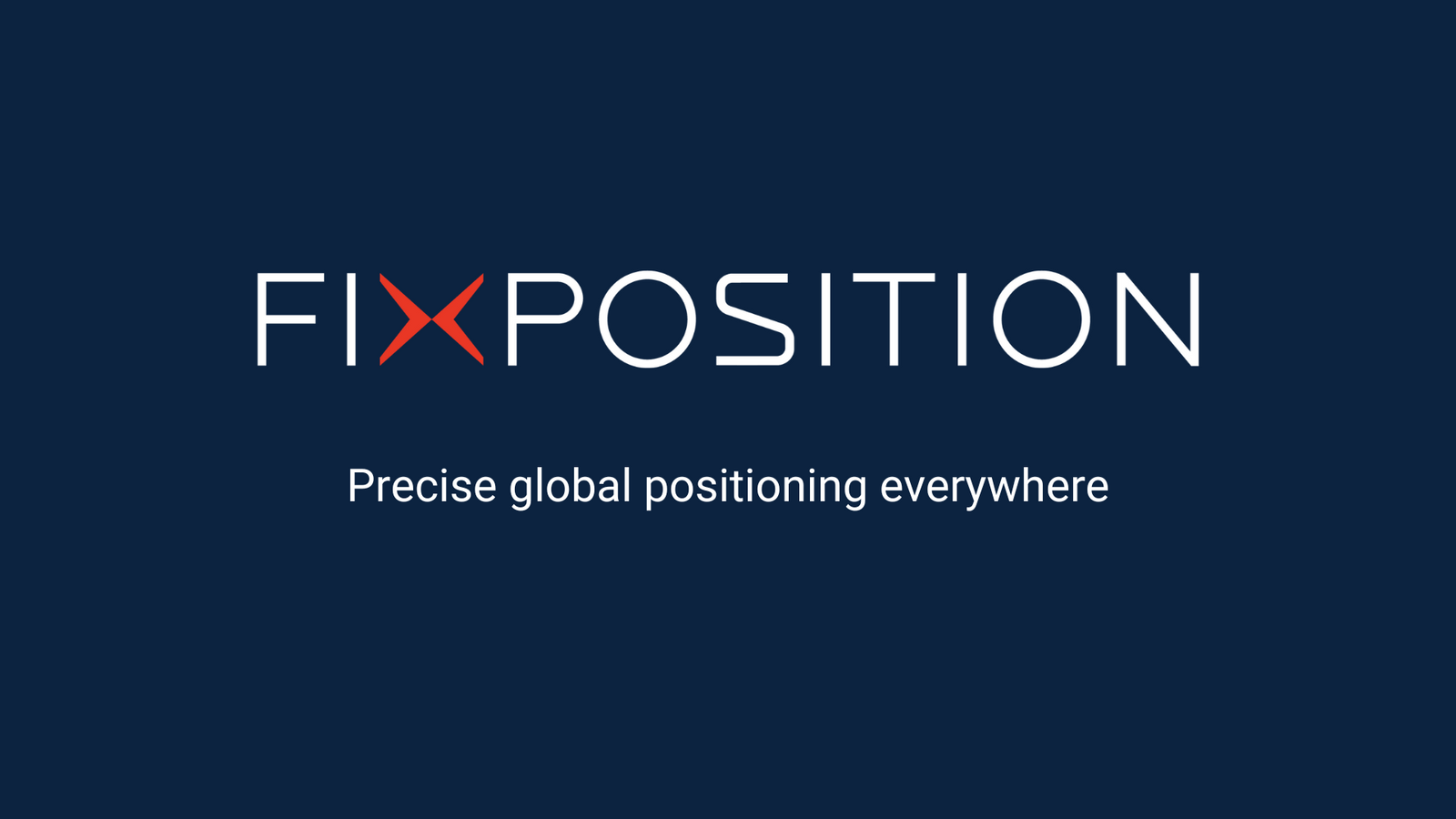 Fixposition - Precise global positioning everywhere – enabling autonomy ...