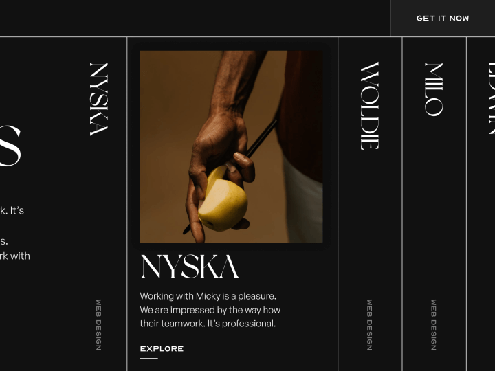 Milo Case Study Micky - Webflow HTML website template