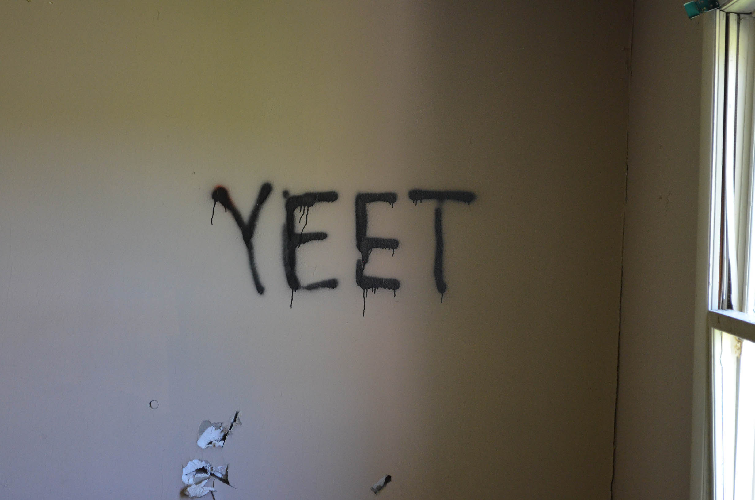 Calumet Air Force Station - Graffiti