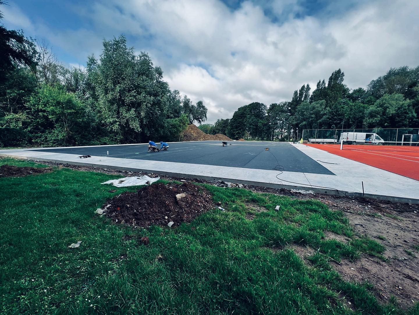 Update werken: De funderingsbalken zijn gelegd - bekijk onze fotoreportage