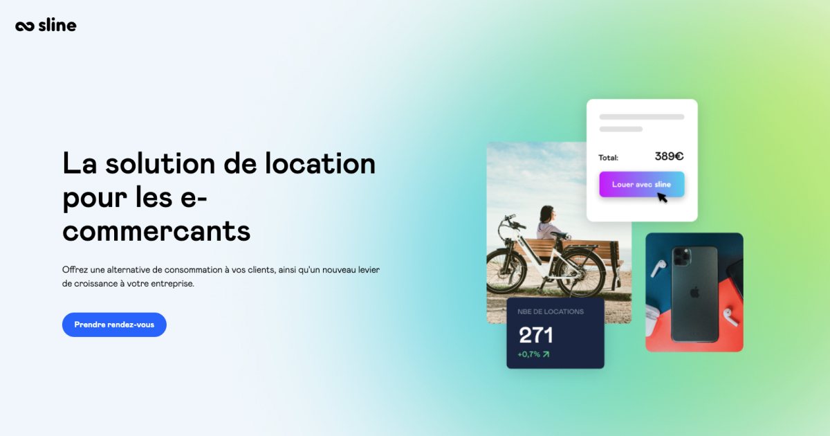 Qui sommes-nous ? • Sline • Solution B2B de location pour les e-commerçants