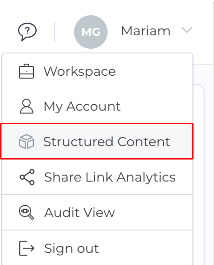 Structured Content Authoring