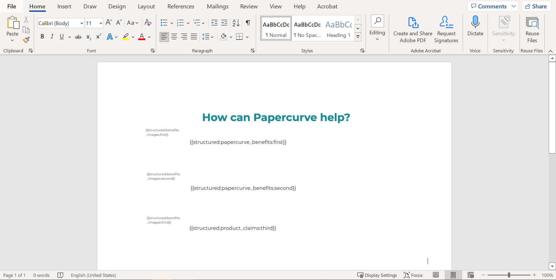 Structured Content Authoring