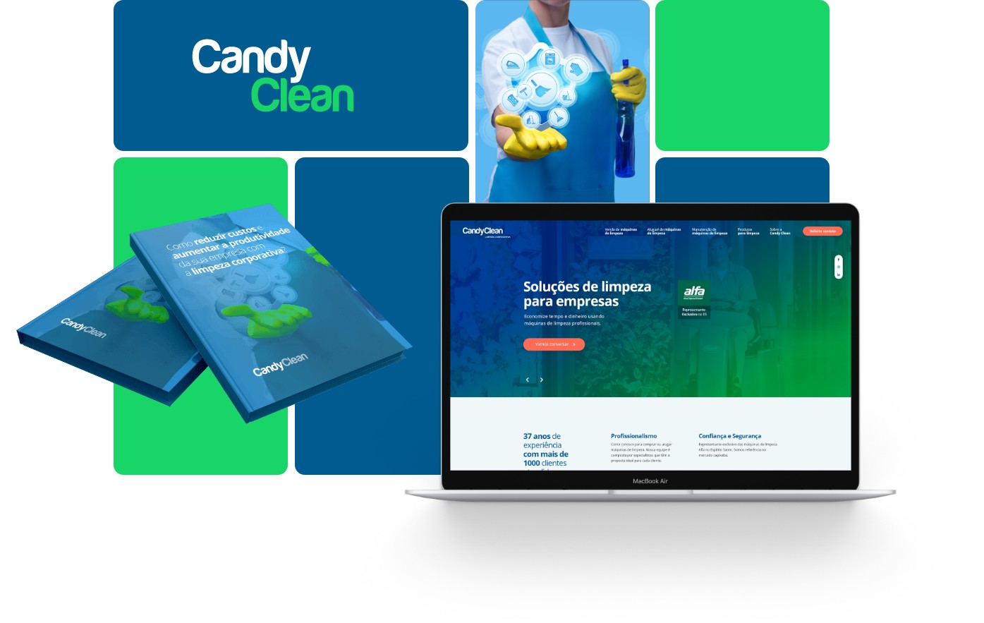 A reformulação da marca no projeto da Candy Clean