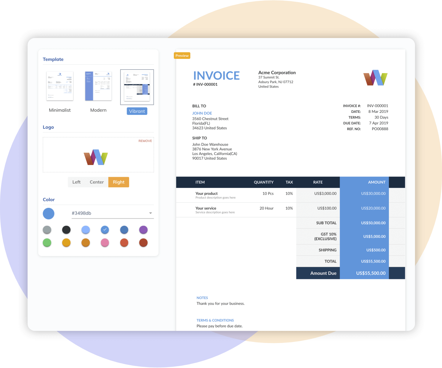 Invoice online and inventory system | Invoicebillity