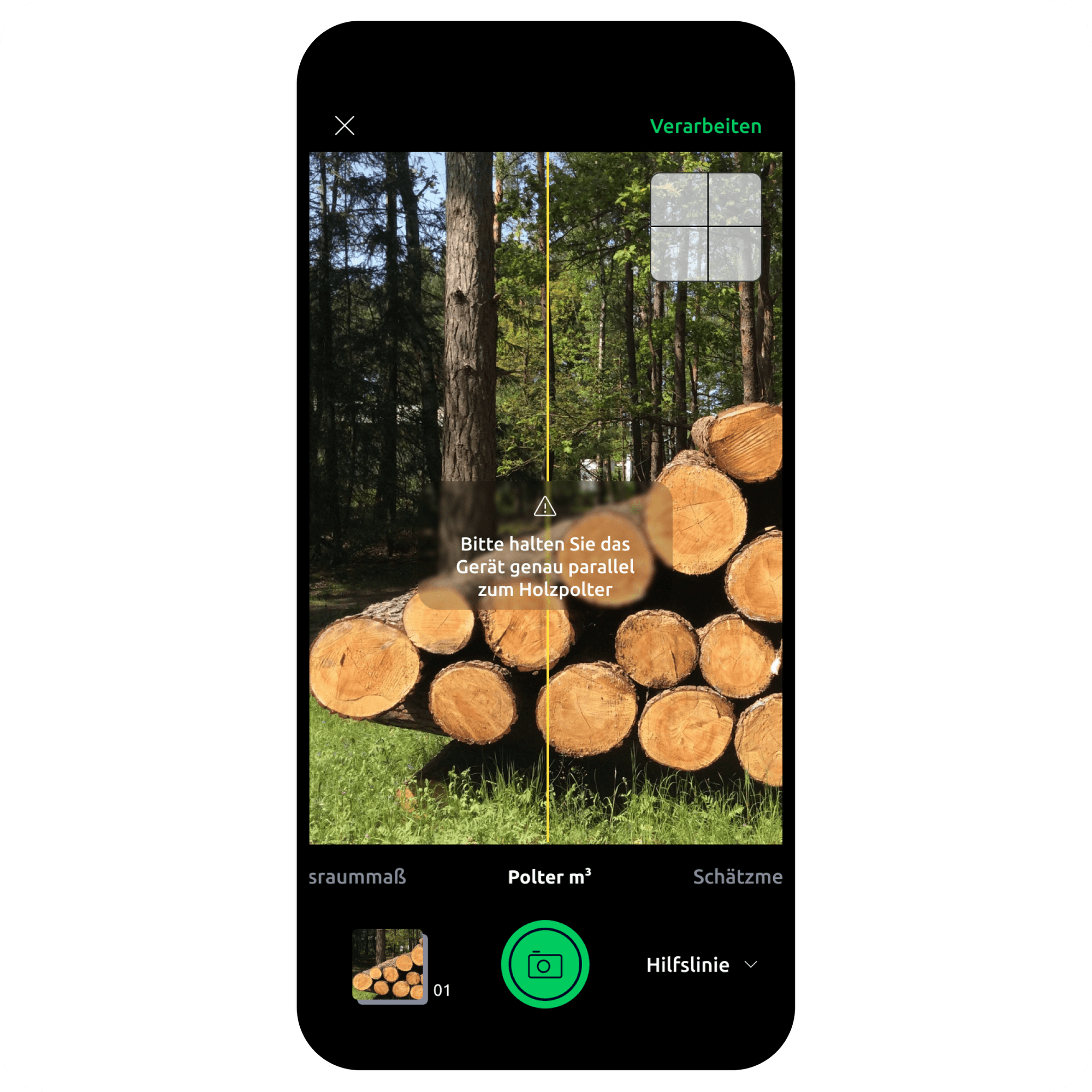 treeva - Unterstützung für die Holzernte