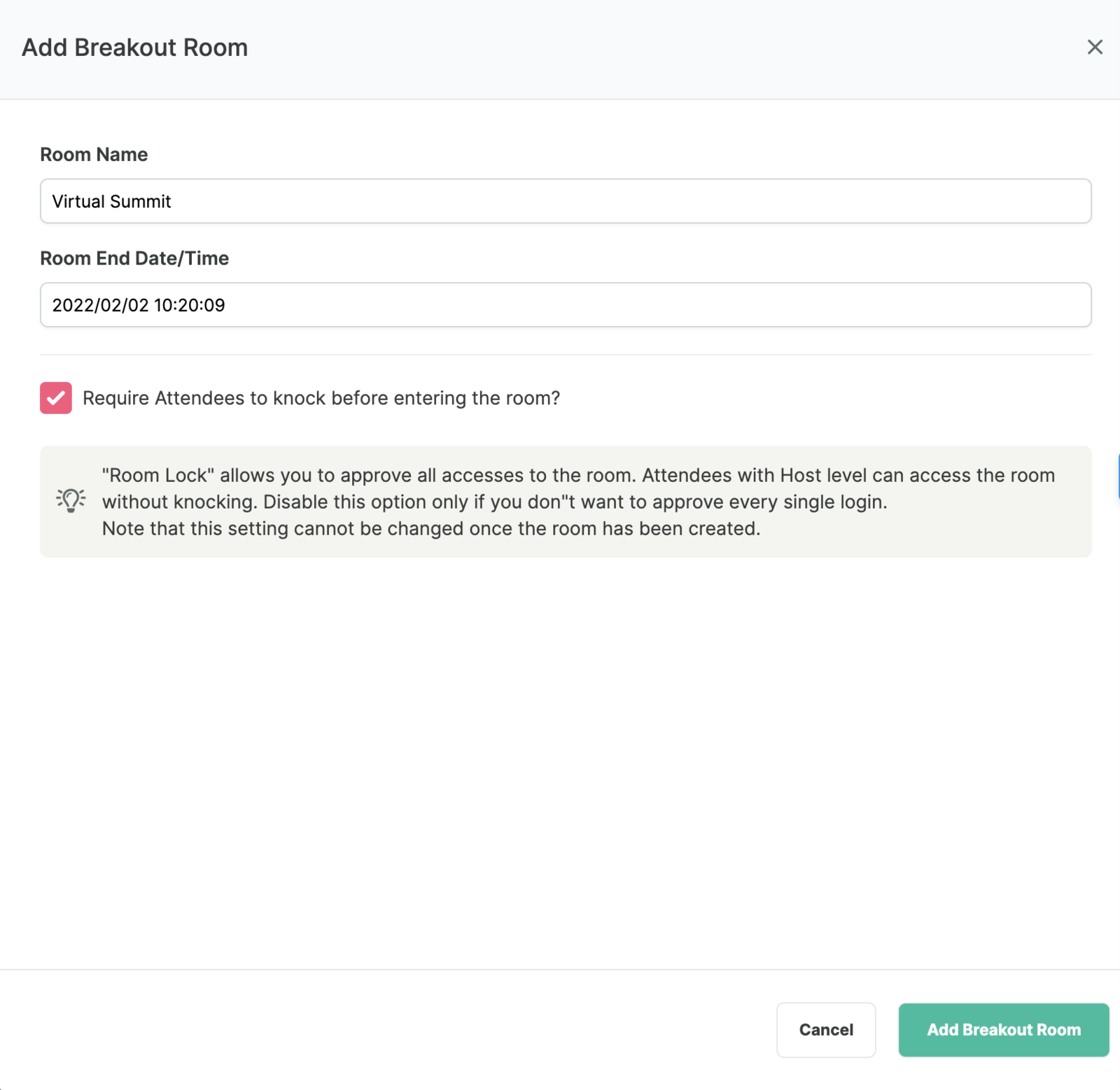 Create and Manage Breakout Rooms - Parcy