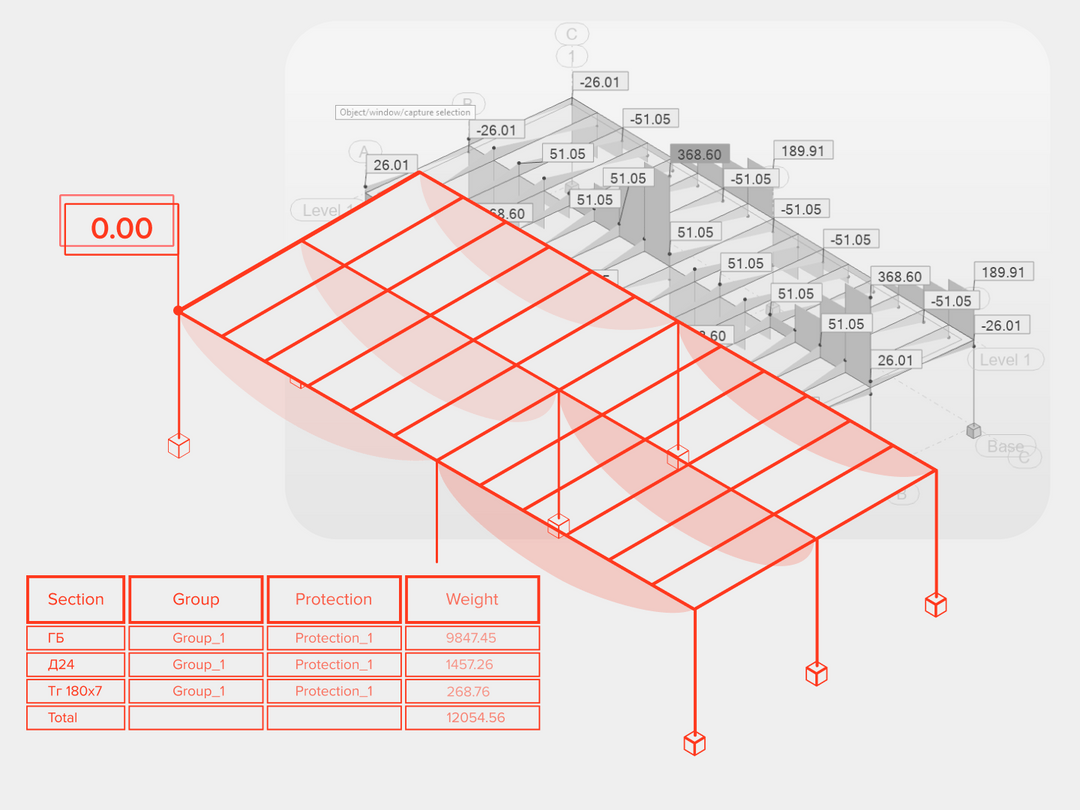 Robot Structural Analysis. Розрахунок металевих конструкцій