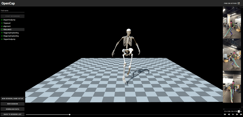 OpenCap - Musculoskeletal forces from smartphone videos.