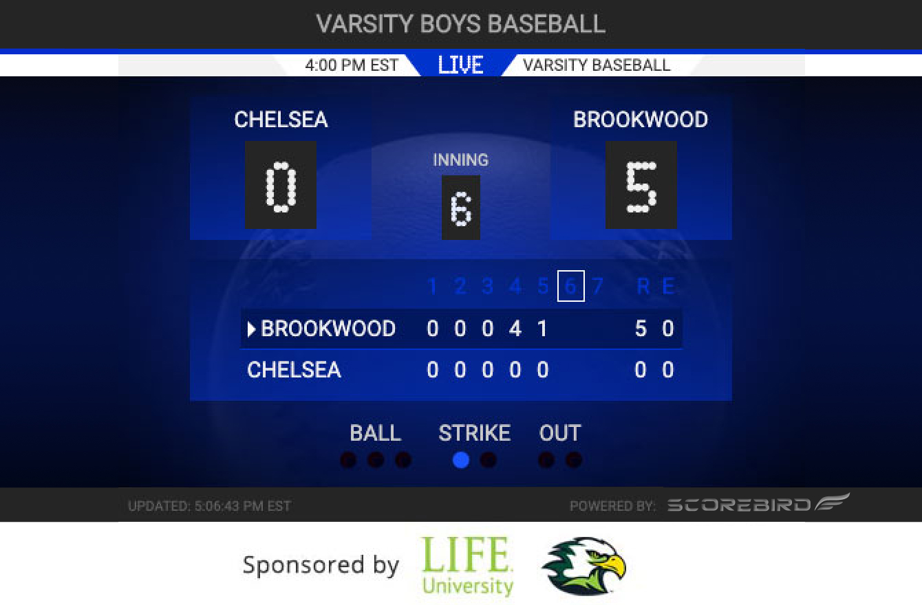 Scorebird: automatically display and report scores
