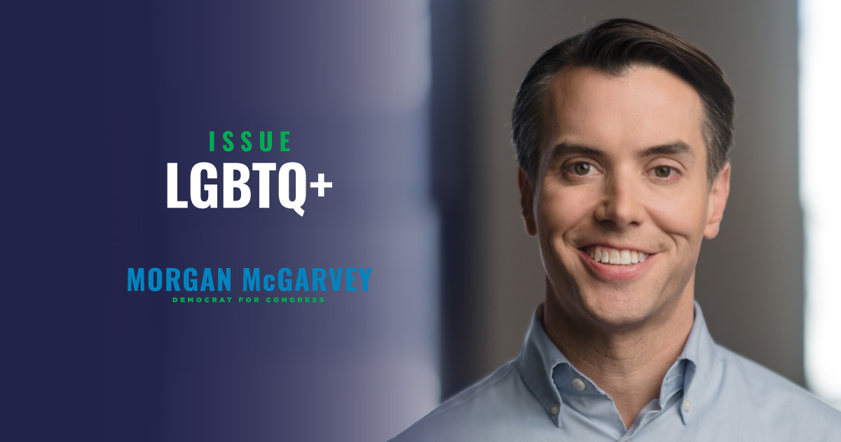 Morgan McGarvey on LGBTQ+