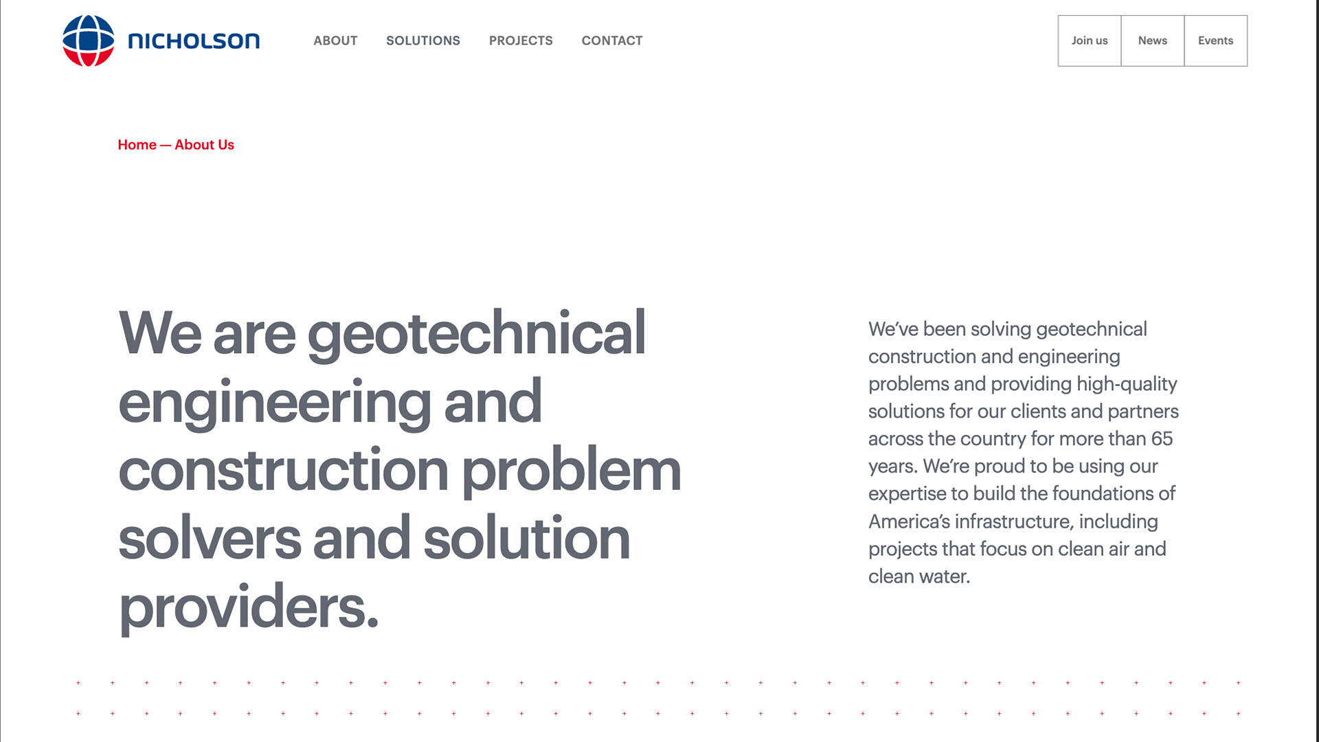 About Nicholson | Nicholson Construction Company