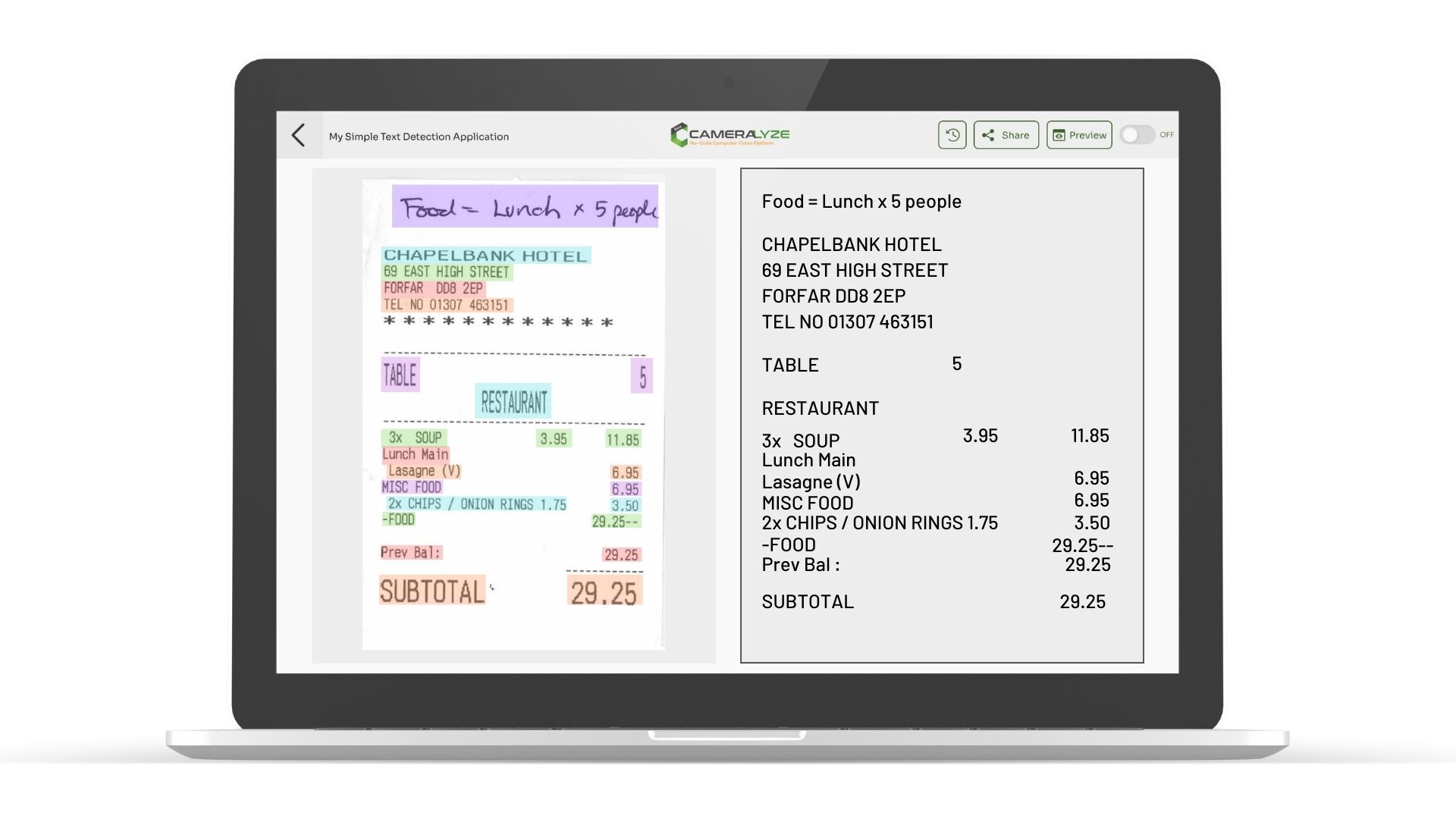 Optical Character Recognition with AI