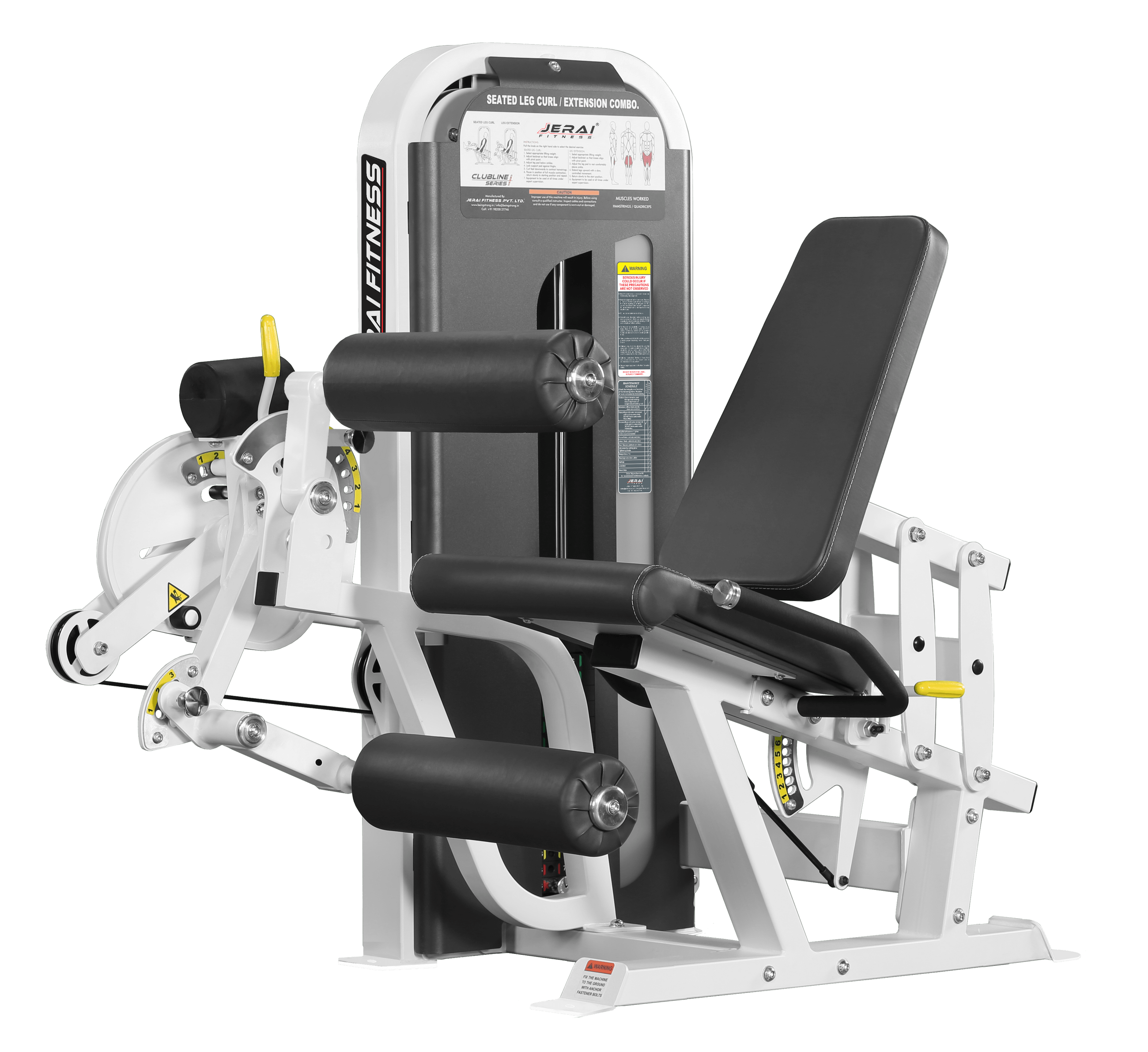 Jerai Fitness | Seated Leg Curl / Extension Combo