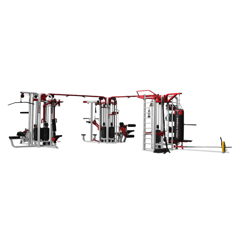 Jerai Fitness | 8 Station Multi Gym & 4 Station JX-Fit