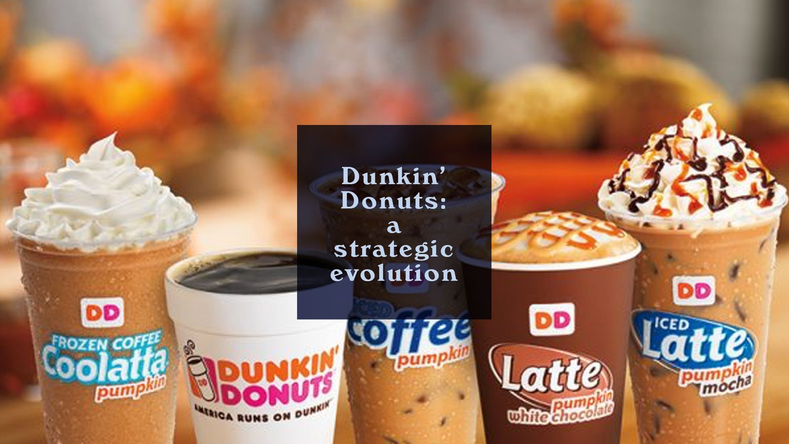 Dunkin' Donuts: A Strategic Evolution