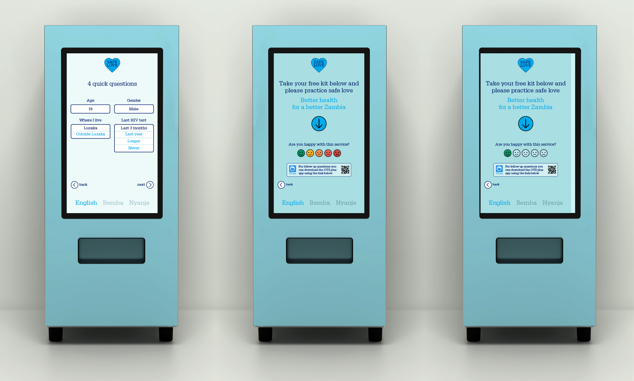 Design Science - HIV self testing vending machine kit for young people ...