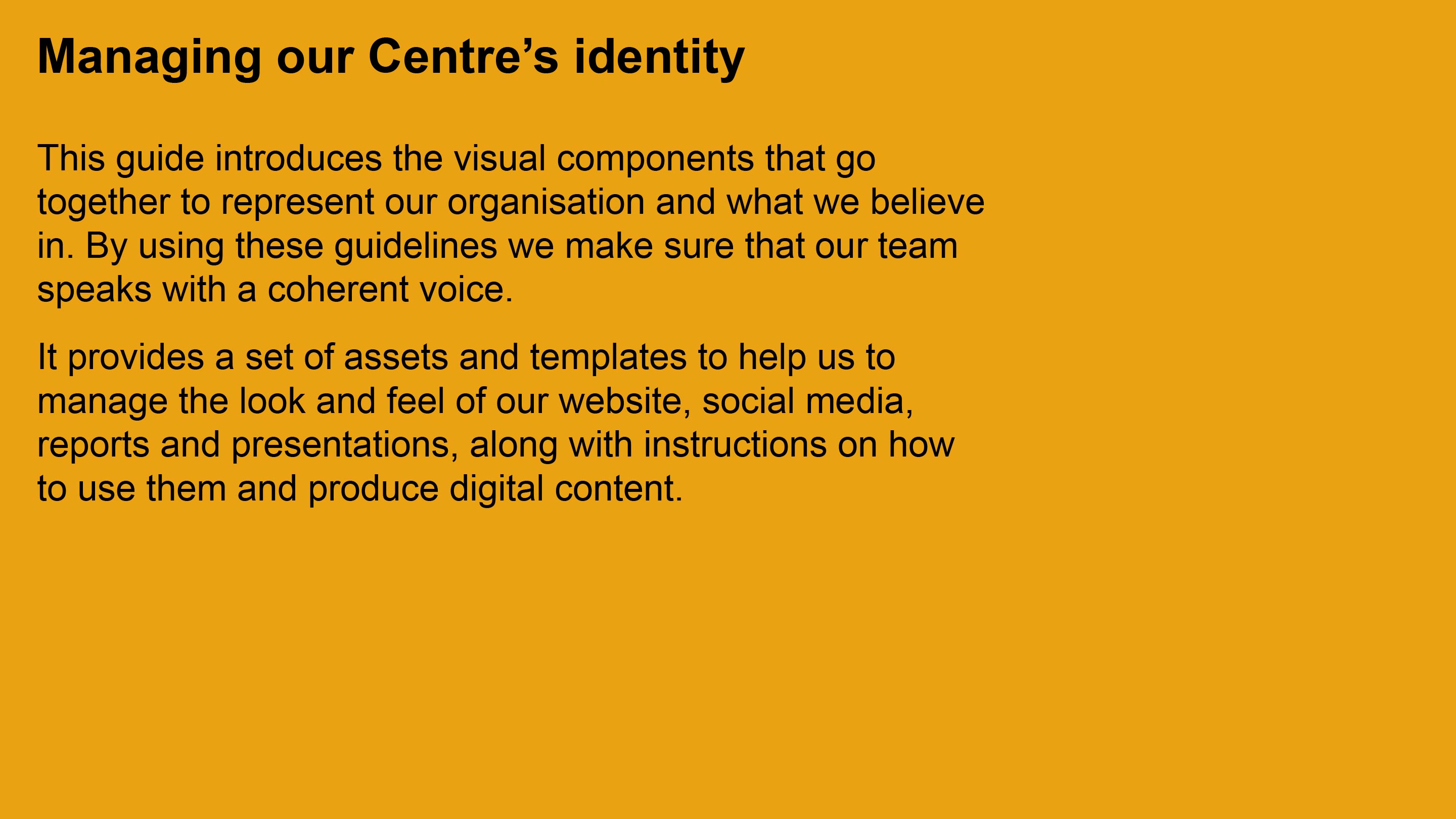 Design Science - Centre for Healthcare Innovation Research visual identity