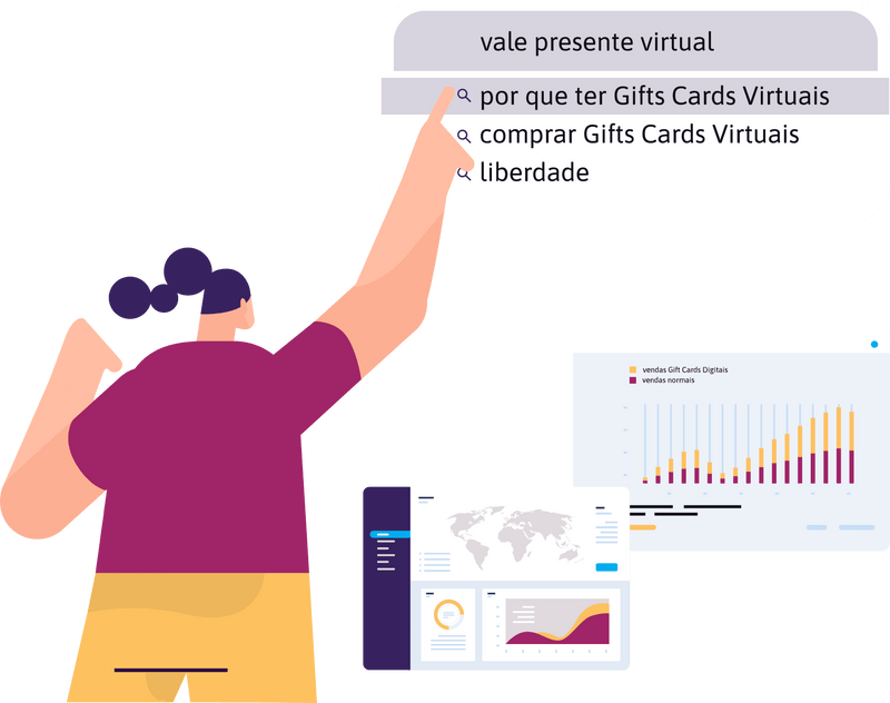 Smash. Gifts Cards Digitais - Para presentar e Incentivar