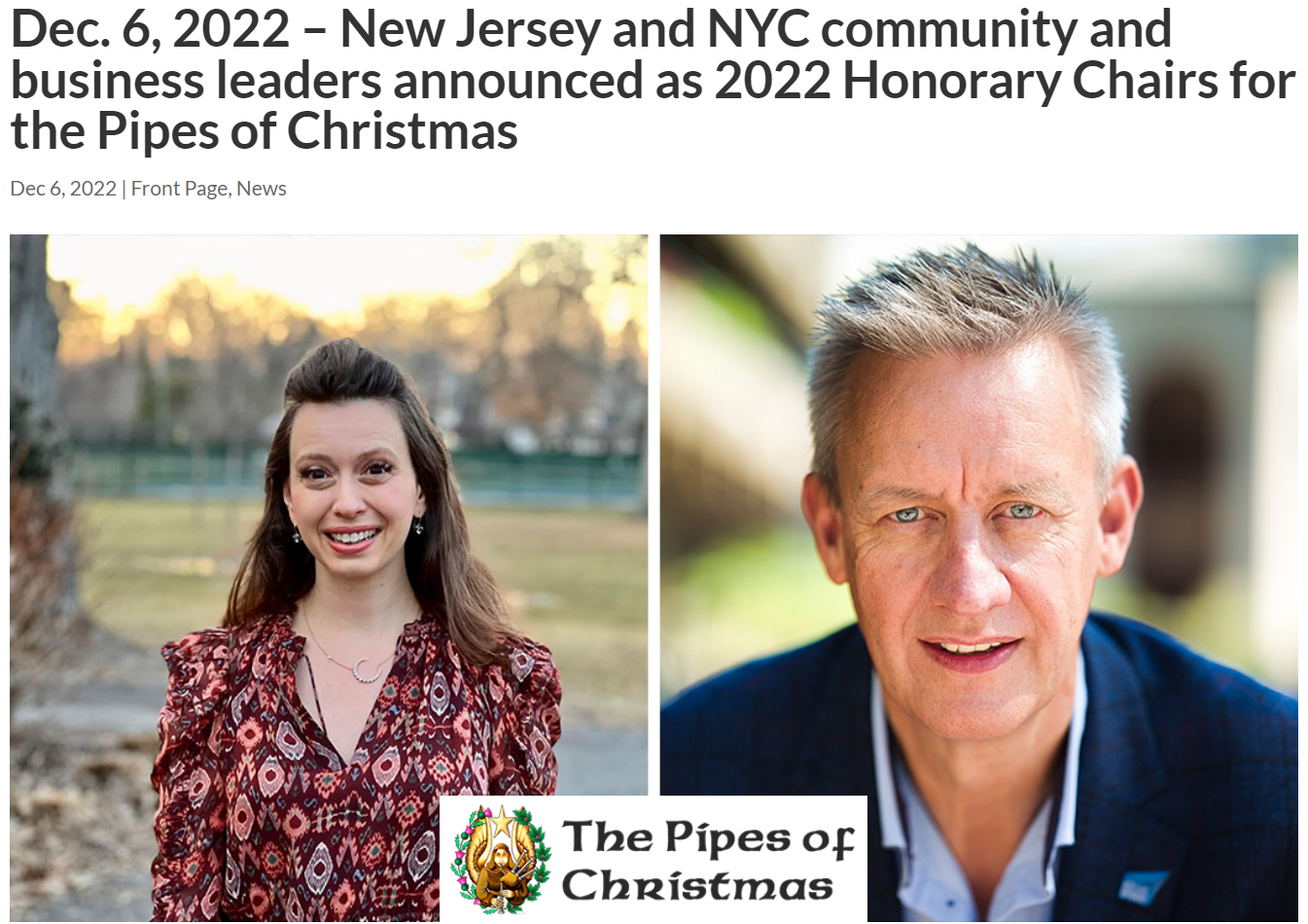 Amanda Block & Russell Dalgleish appointed joint Honorary Chair for ...