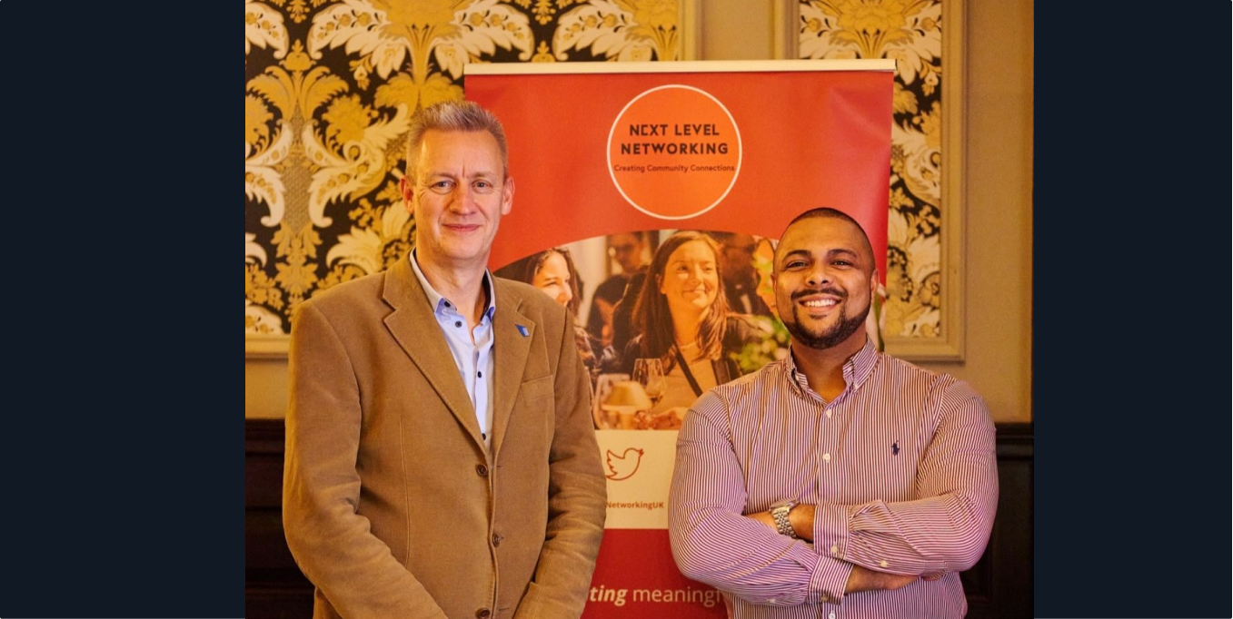 Russell presents at the Next Level Networking Event - Edinburgh