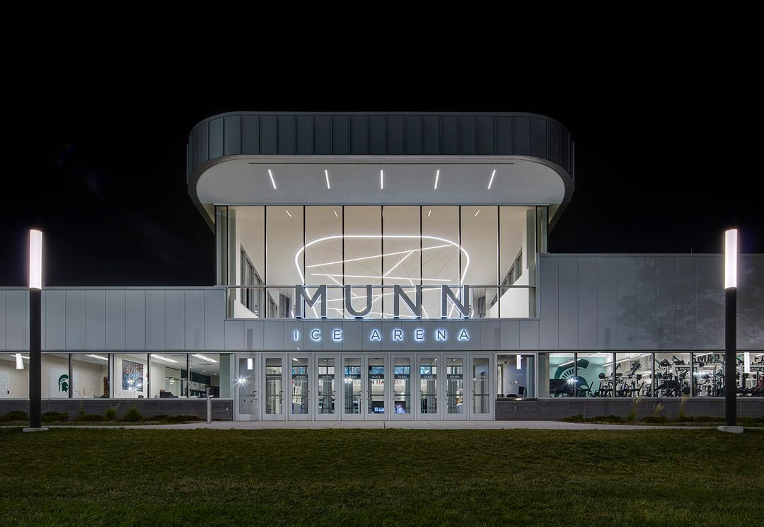 Michigan State University Munn Ice Arena Addition | ROSSETTI