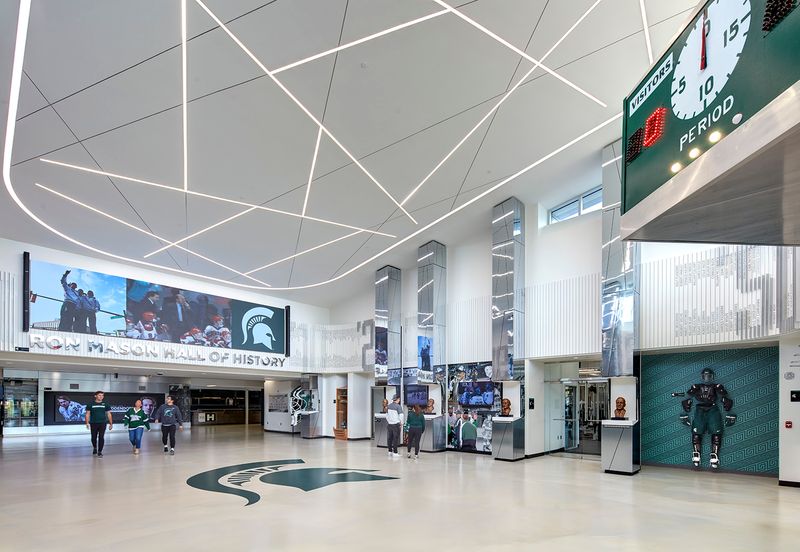 Michigan State University Munn Ice Arena | ROSSETTI