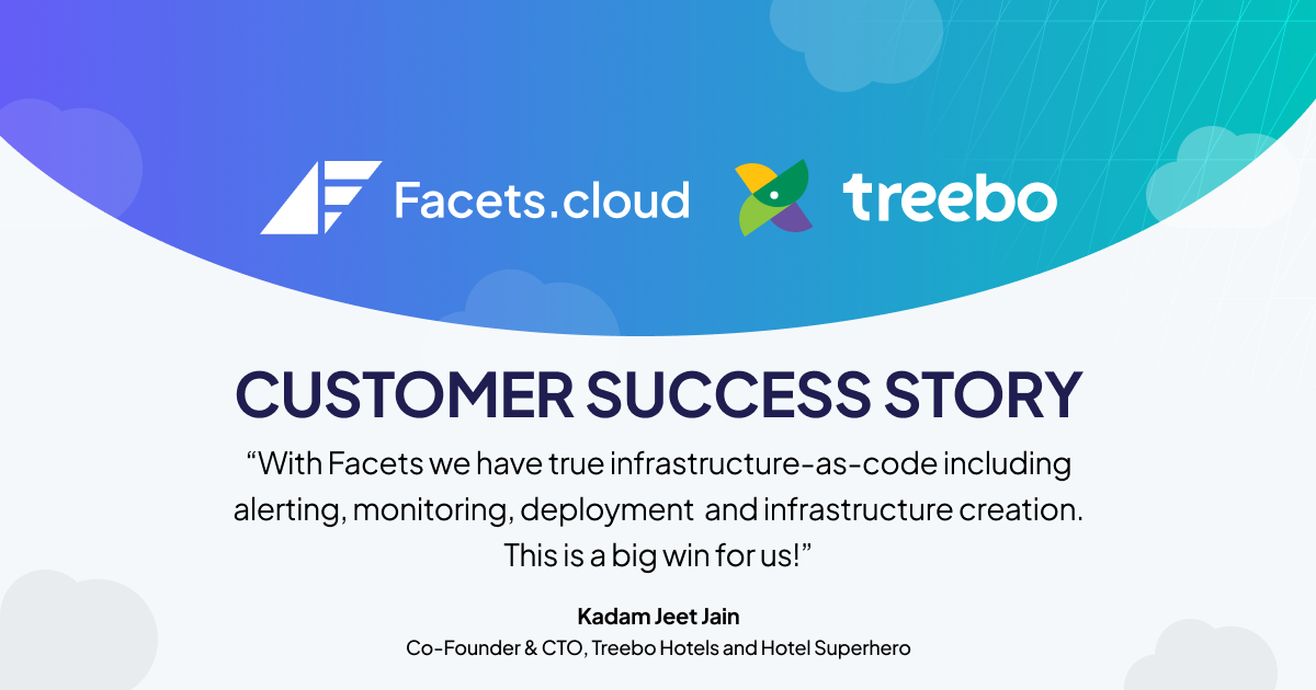 Treebo uses Facets to shift-left on infrastructure management and boosts Dev and Ops efficiency