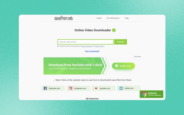 Glorify - Online Video Downloaders for all your videos | Free Video ...