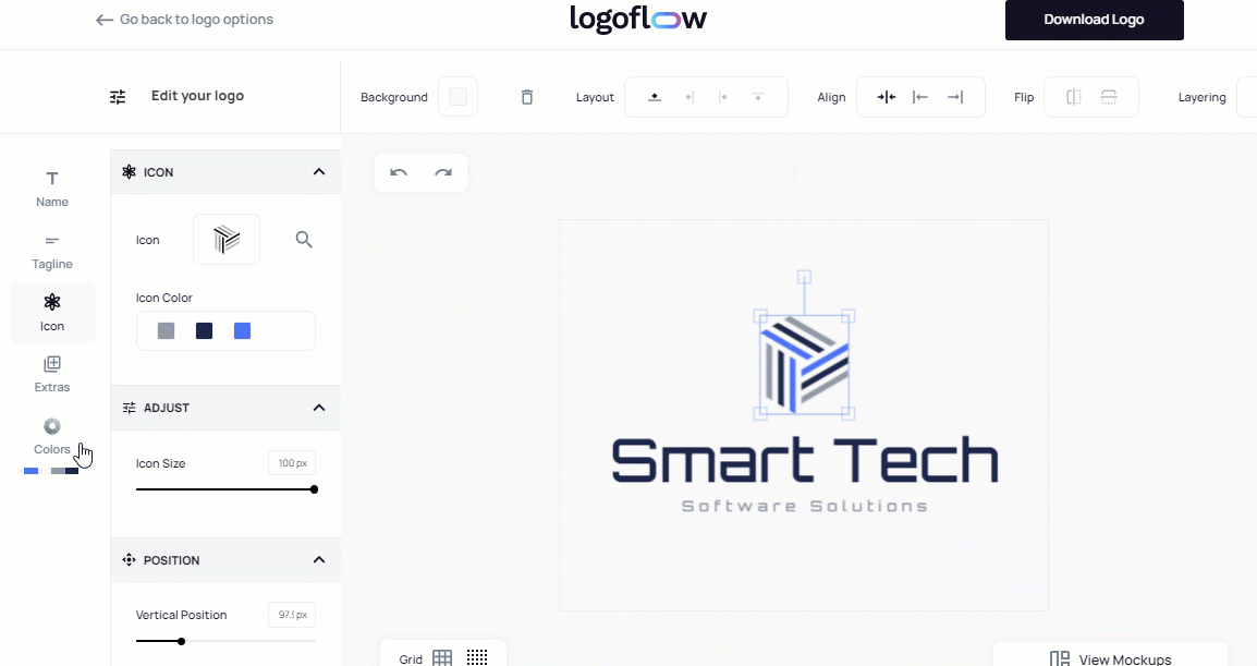 Glorify - How to Design a Logo with Tagline or Slogan for a Business