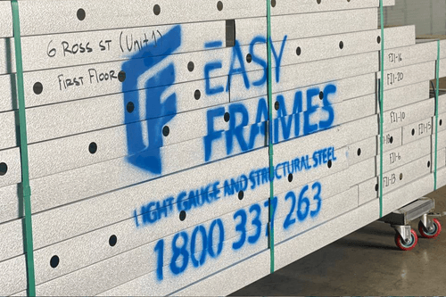 Steel Frame Delivery Melbourne | Easy Frames