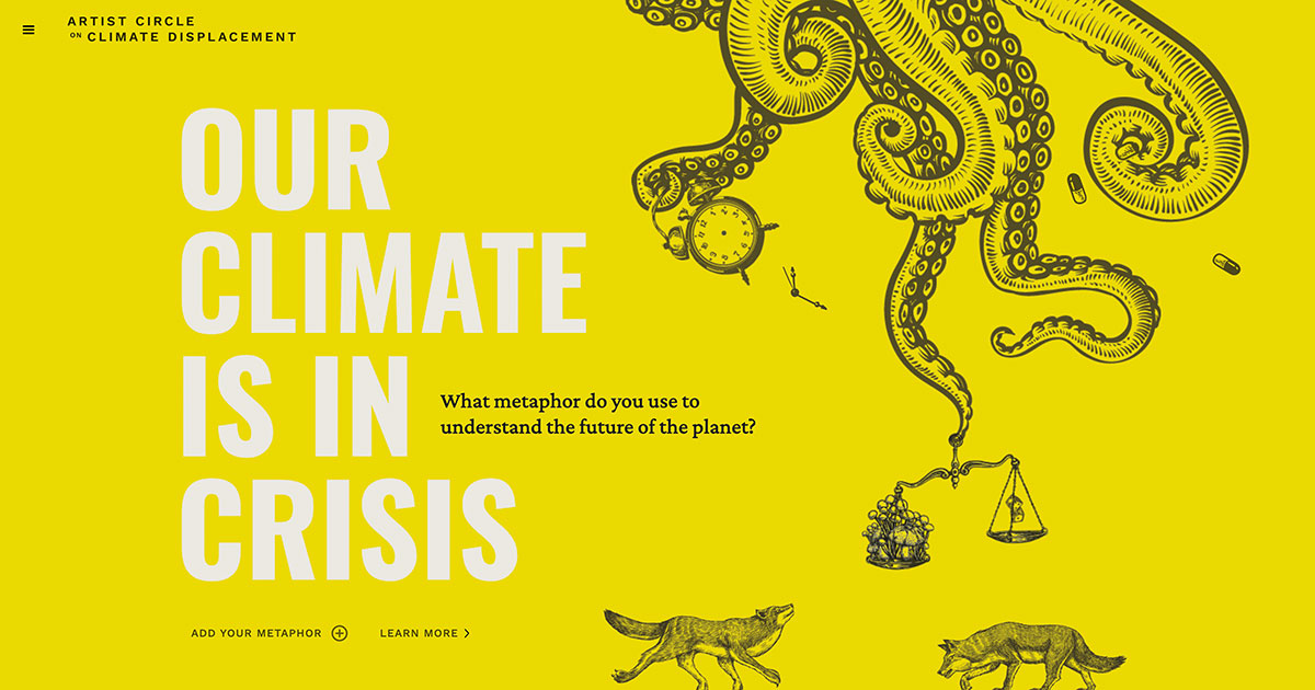 Artist Circle for Climate Displacement