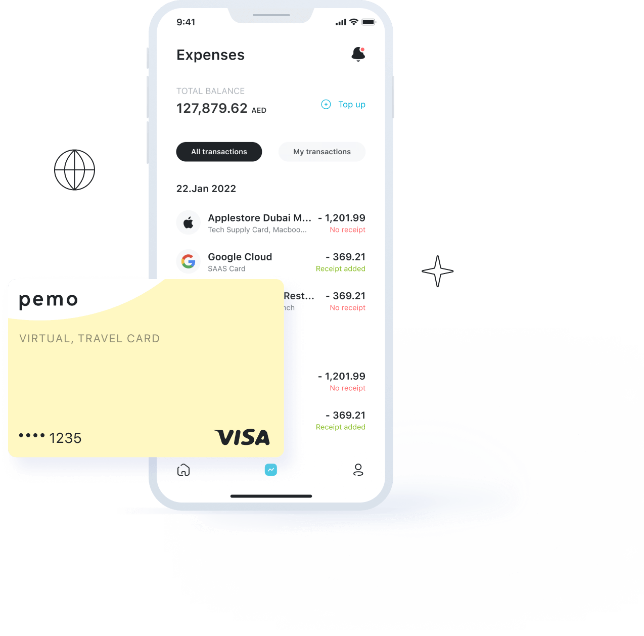 Your company spending, simplified