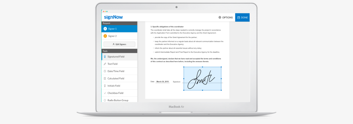Top 6 Electronic Signature Softwares – ACMO – Signmore