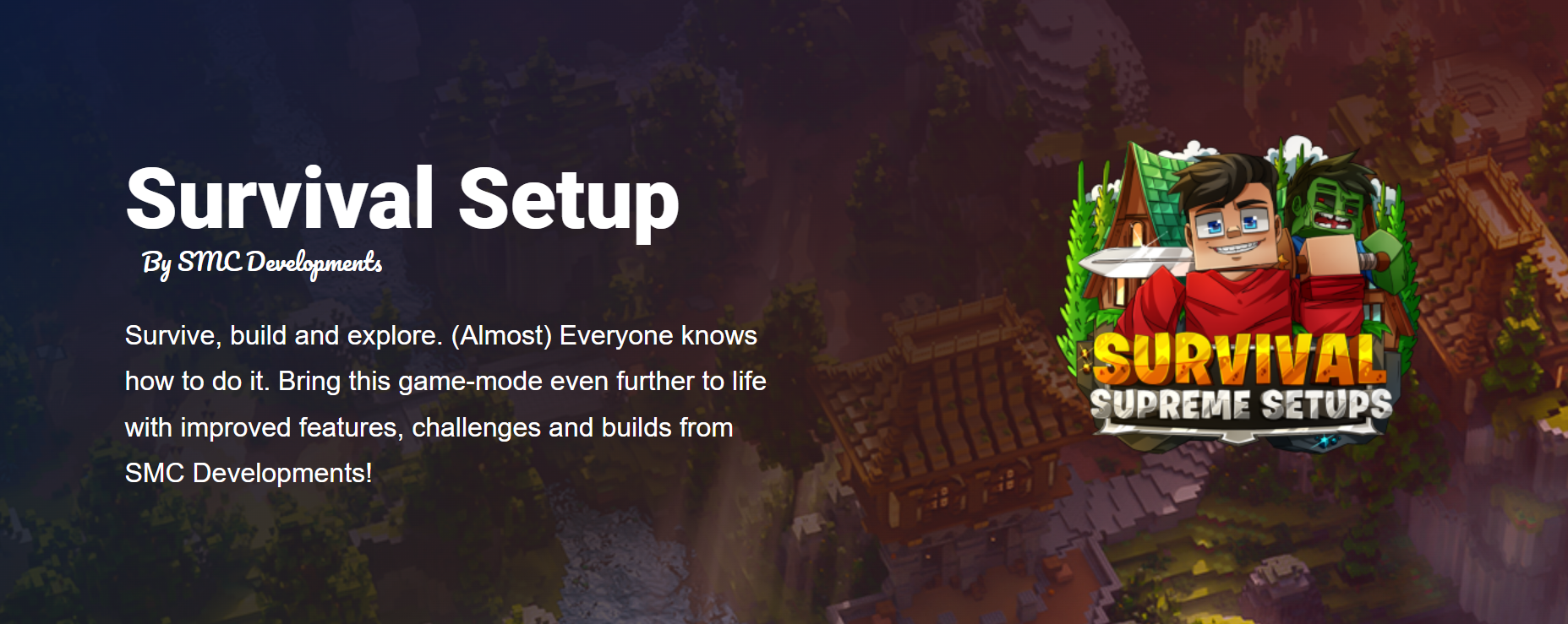 Minecraft Survival Setup - SMC Developments