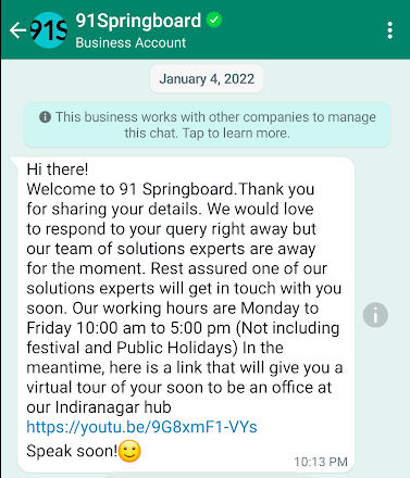 WhatsApp Business Greeting Message Examples & Best Practices