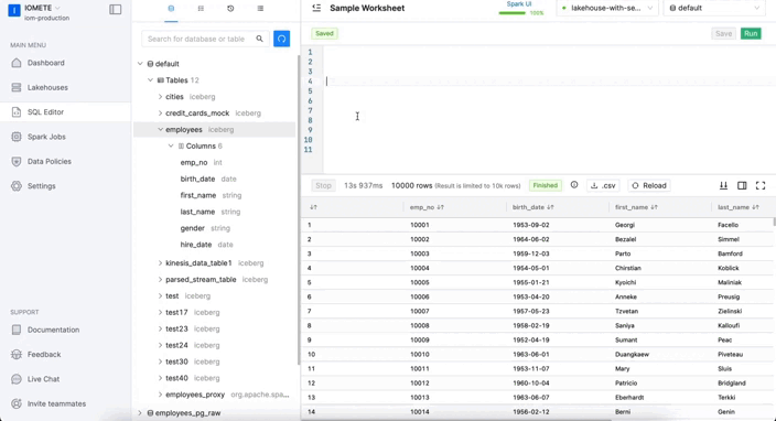 IOMETE | The First Cloud-Prem Data Lakehouse