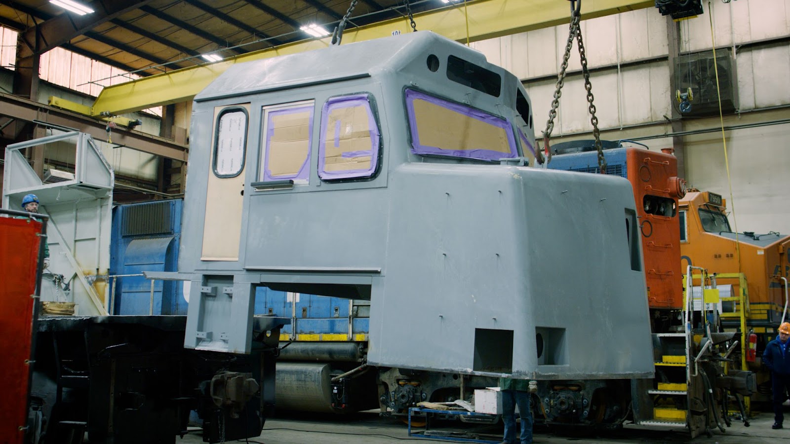 New Crashworthy Cab Installation