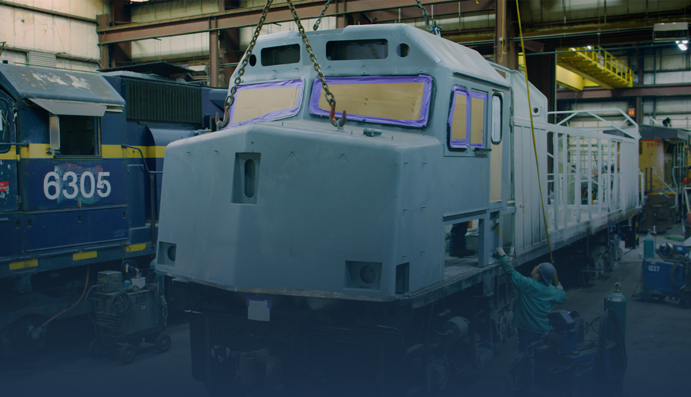 New Crashworthy Cab Installation